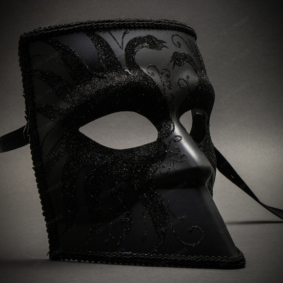 ILOVEMASKS | Accessories | Bauta Full Face Luxury Venetian Party Mask ...
